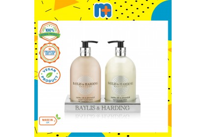 [MPLUS] BAYLIS & HARDING Jojoba, Silk & Almond Oil 2 Bottle Set